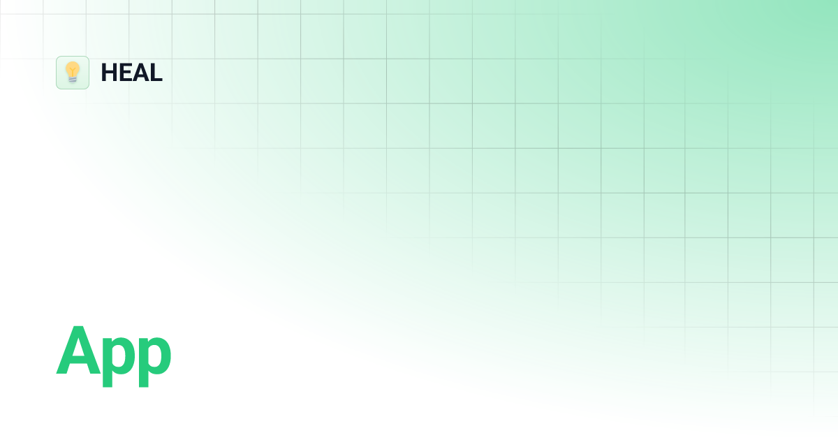 App | HEAL